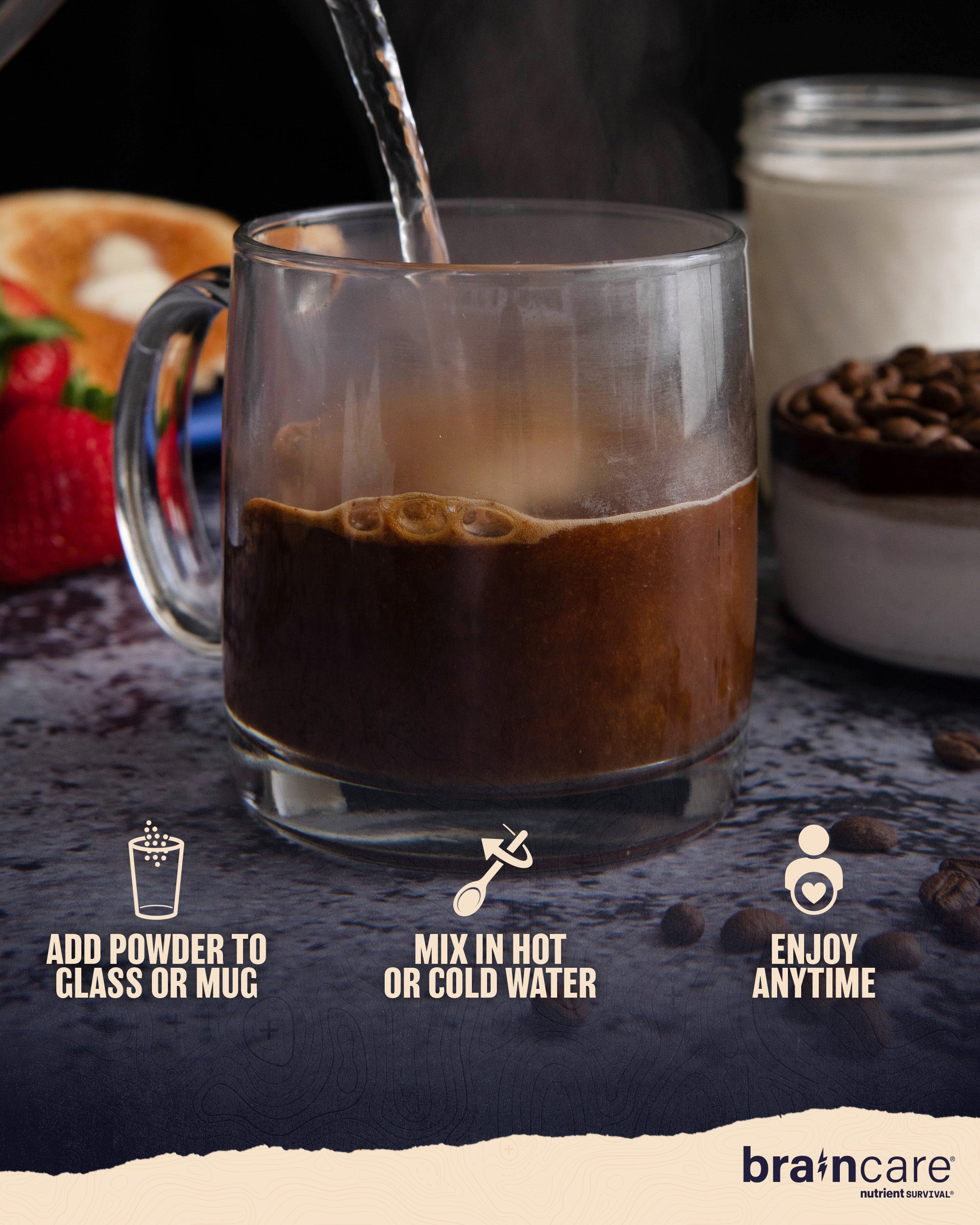 BrainCare® Brain Coffee™ - Classic Roast – Nutrient Survival