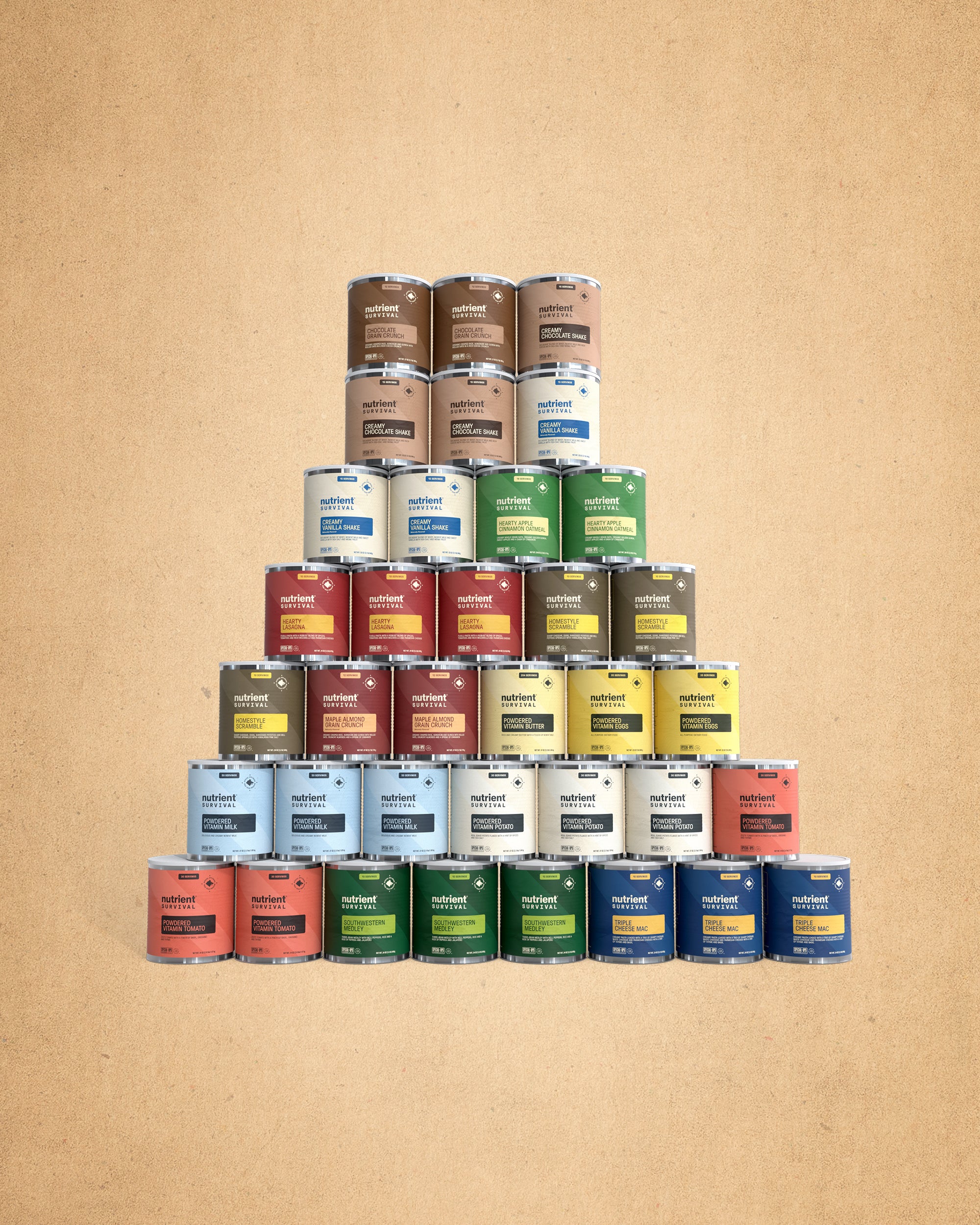 90-Day Max Variety Emergency Food Kit – Nutrient Survival