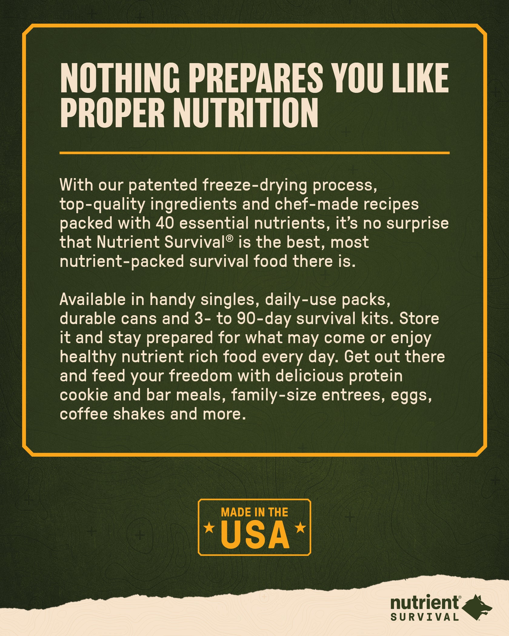 90-Day Max Variety Emergency Food Kit – Nutrient Survival