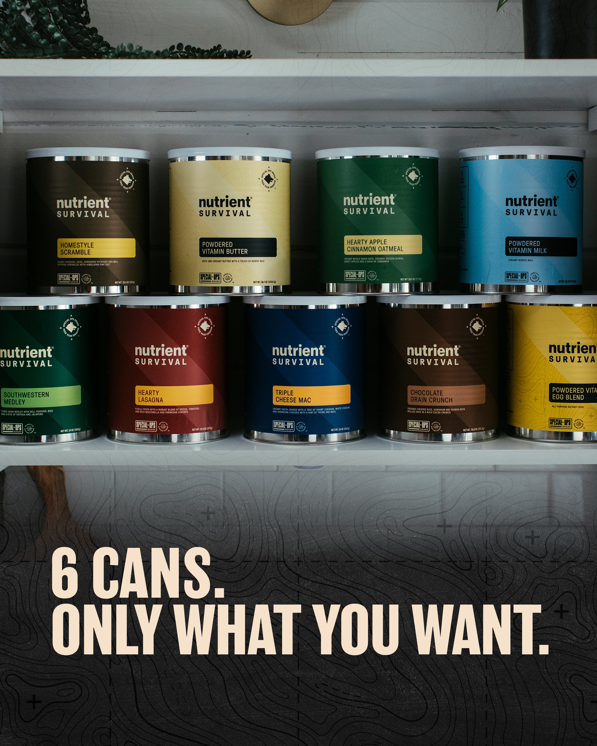 Custom 6 Can Bundle – Nutrient Survival