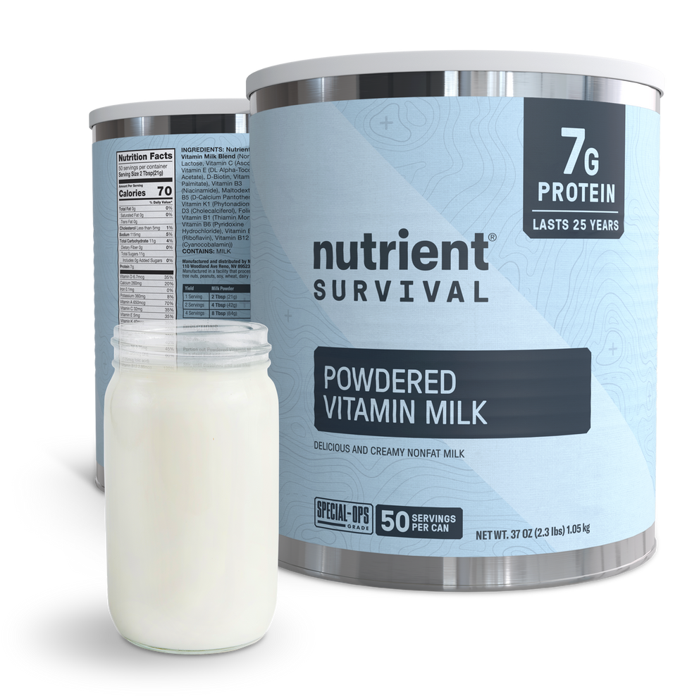 Powdered Vitamin Milk #10 Can – Nutrient Survival
