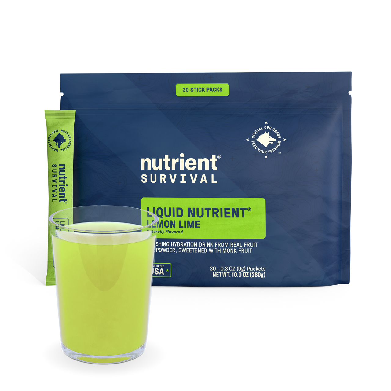 Liquid Nutrient Mixed Berry Singles 30-Pack – Nutrient Survival